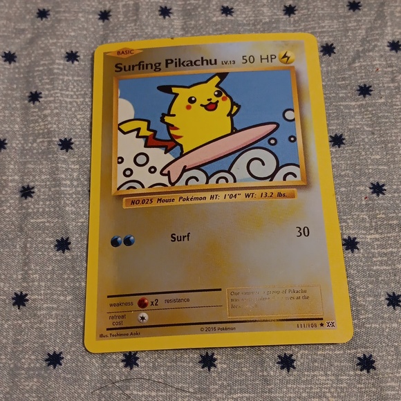 Pokemon | Art | Surfing Pikachu Ultra Rare Cheaper Then Most Sold ...